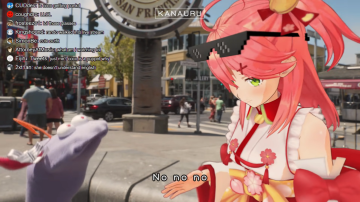 Muppet Coco Helps Tourist Miko Find Statue of Liberty in San Francisco ...