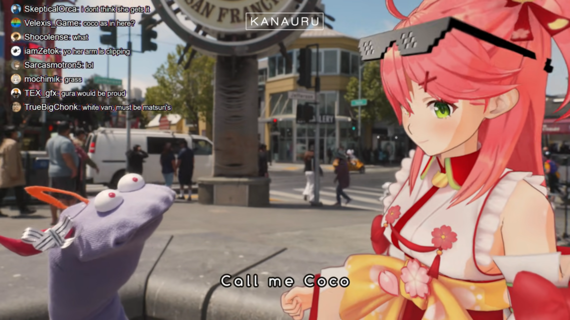 Muppet Coco Helps Tourist Miko Find Statue of Liberty in San Francisco ...