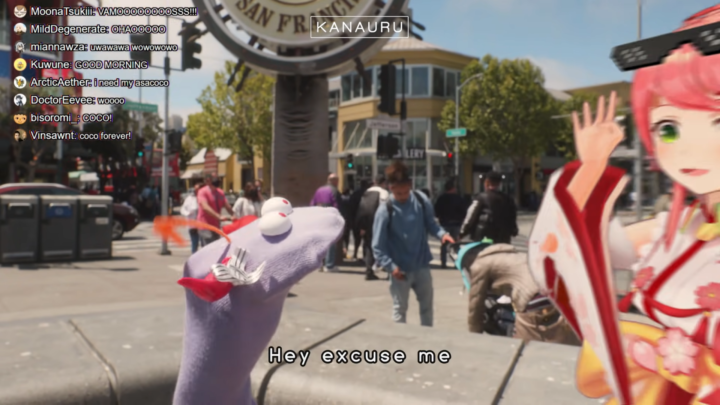 Muppet Coco Helps Tourist Miko Find Statue of Liberty in San Francisco ...