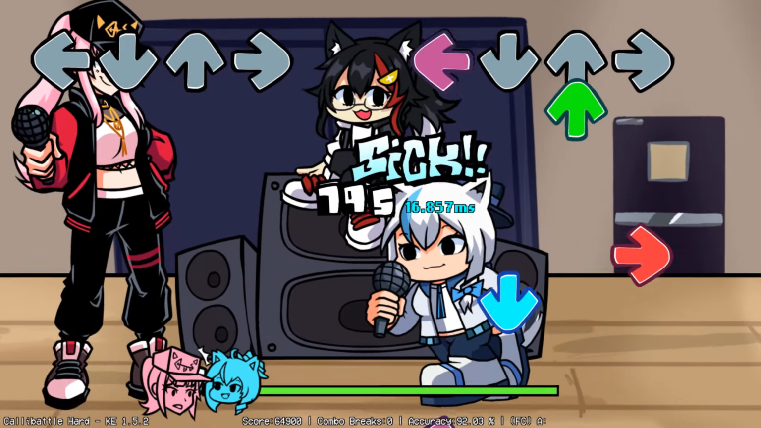 HoloFunk (Hololive Funkin) (Weeks 1~ 4) Friday Night Funkin Mod 可愛いキャラの ...