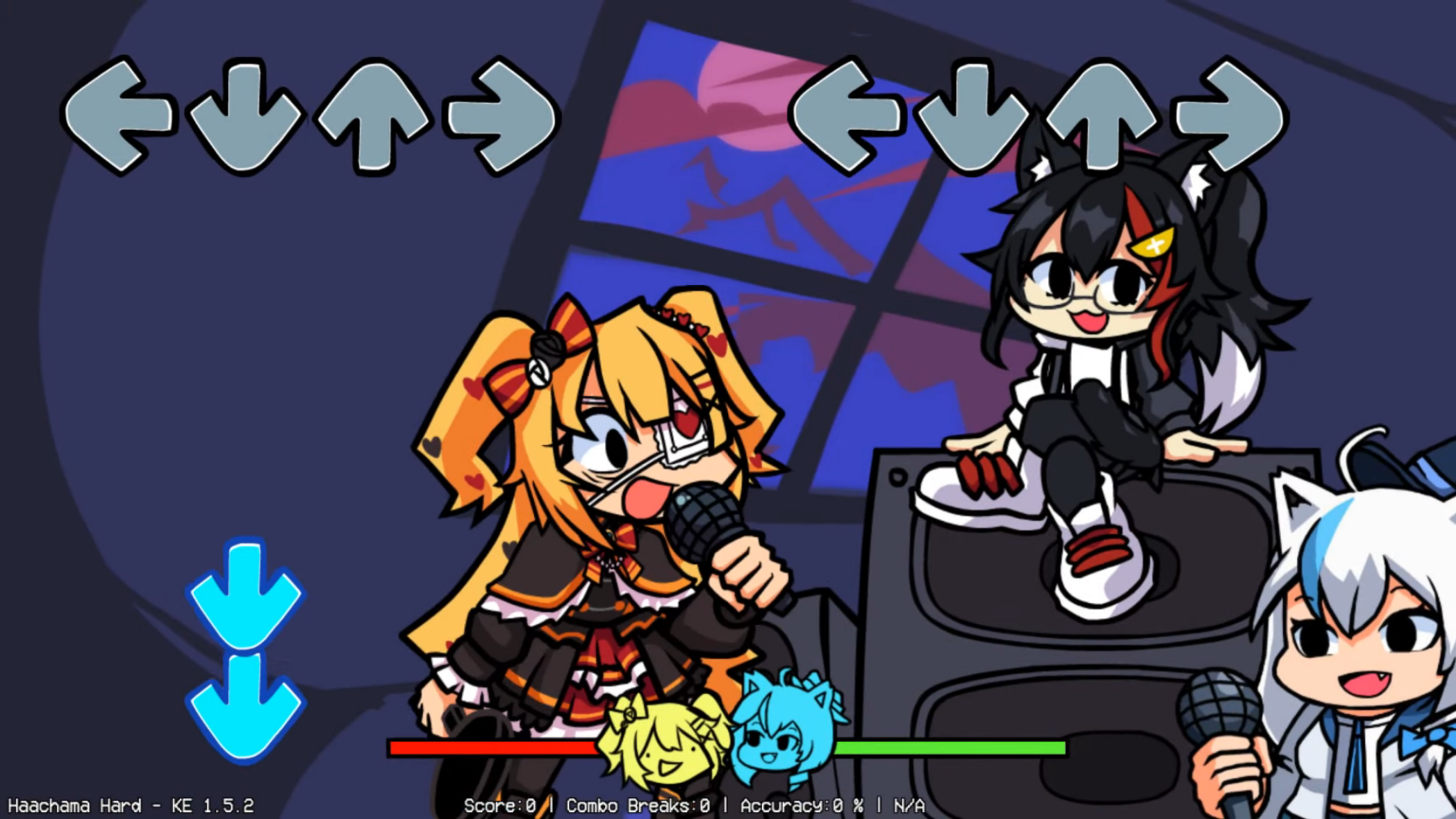 HoloFunk (Hololive Funkin) (Weeks 1~ 4) Friday Night Funkin Mod 可愛いキャラの ...