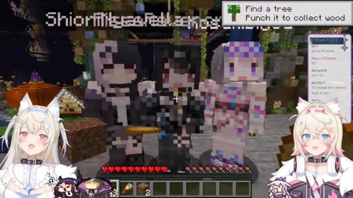 【holoadvent】ホロEN3期生ついにマイクラホロ鯖へ！！！【Shiori Novella/Koseki Bijou/Nerissa Ravencroft/ Fuwawa ...